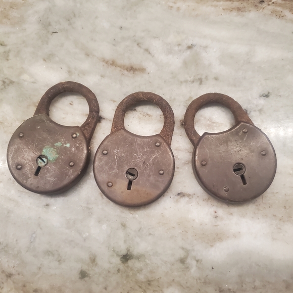Vintage America | Accents | Vintage Eagle Lock Double Locking Padlock ...